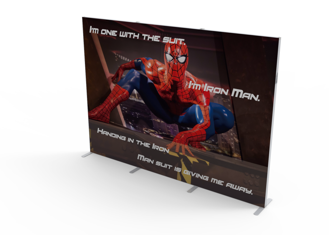 Muro Perfil de Aluminio Portátil - Modelo TPA10-225 - Displays en Línea